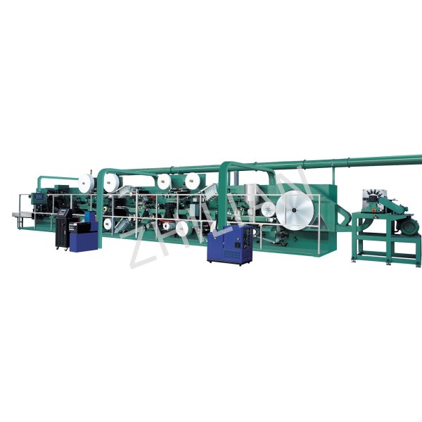 Quality S M L XL Baby Diaper Pad Machine 400 Pcs /Min To 600 Pcs /Min for sale