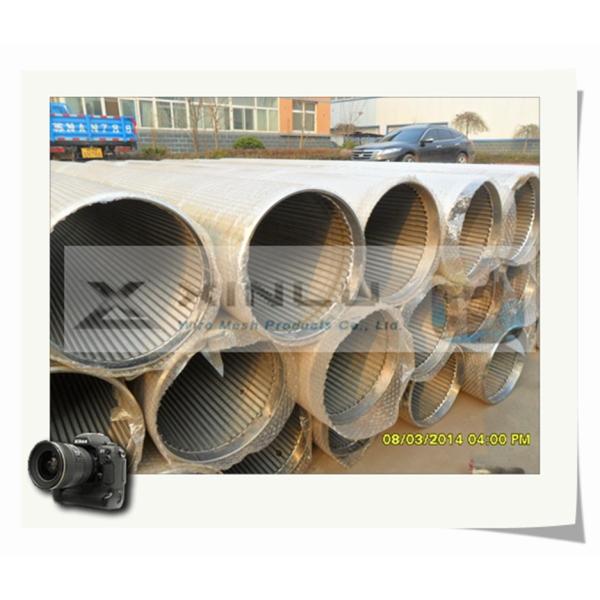 Quality 30 - 3000 Micron Filter Wedge Wire Screen Pipe V Wire Galvanized Carbon Steel for sale
