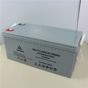 Quality 12.8V 200Ah 12V Deep Cycle solar power battery storage Build in BMS 200A with for sale