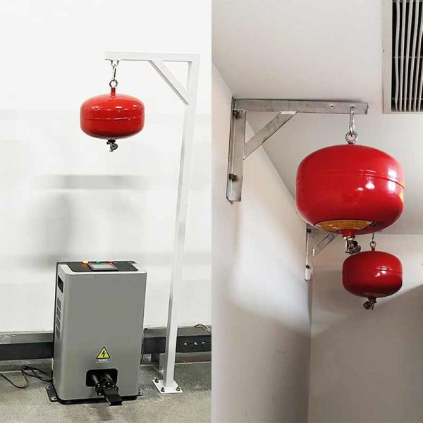 Quality Hanging Type Fixed Temperature NOVEC 1230 Fire Suppression System Gas Automatic for sale