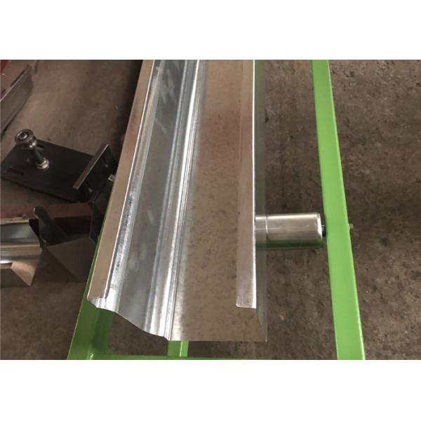 Quality 16 Rollers Downspout Roll Forming Machine / Downpipe Roll Forming Machine Speed for sale