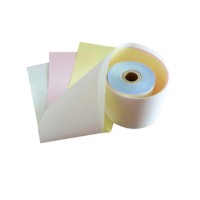 Quality Clear Image White Yellow 76x70mm Ncr Carbonless Paper for sale