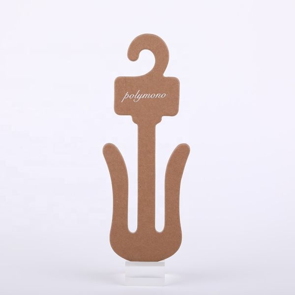 Quality Recycled Paper Slipper Hanger Custom Size For Sustainable Packaging for sale