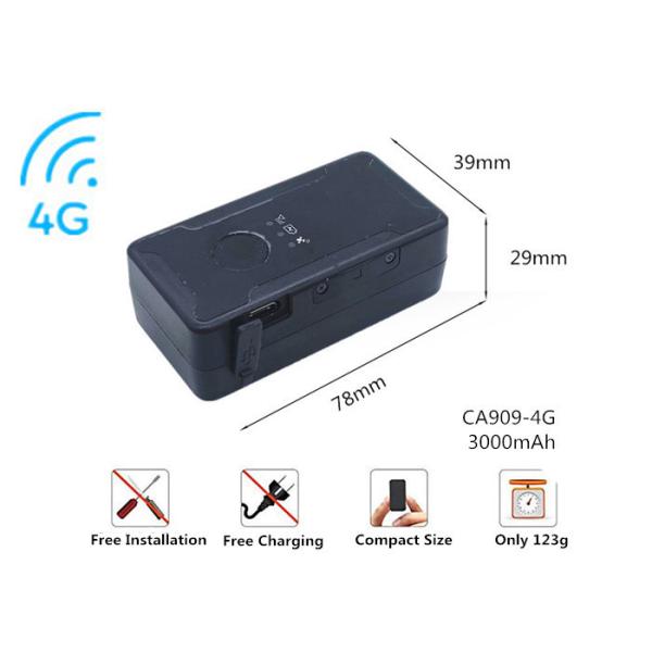 Quality 4G GPS Tracker For Car 4G Wireless Magnet Large battery Car GPS Tracker 4G for sale