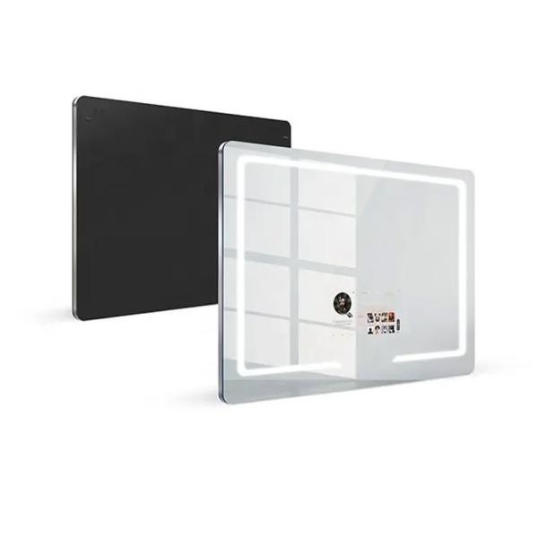 Quality Wifi Magic Smart LCD Bathroom Mirror Rectangle Shape Wall Mounted for sale