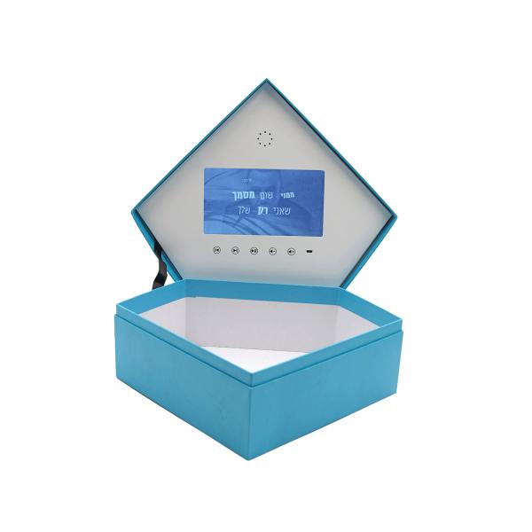 Quality Heart Shape USB LCD Screen Video Gift Box 3GP MKV Video format 512MB Memory for sale
