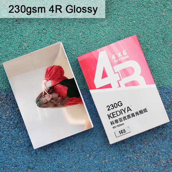 Quality Single Side Inkjet Printing 4R High Glossy Photo Paper for sale