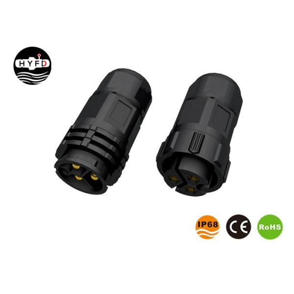 Quality Bayonet Lock 8 Pin 23.6mm IP68 Waterproof Cable Connector for sale