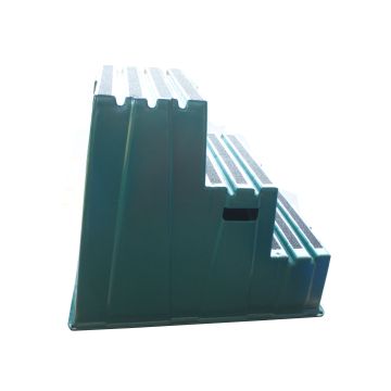Quality Polyethylene Step Stand Stacking Step Stools 28-3/4" Overall Height Unique for sale