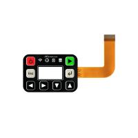 Quality Silver Paste Membrane Keypad Dome Switch Excellent Wearability With LED for sale