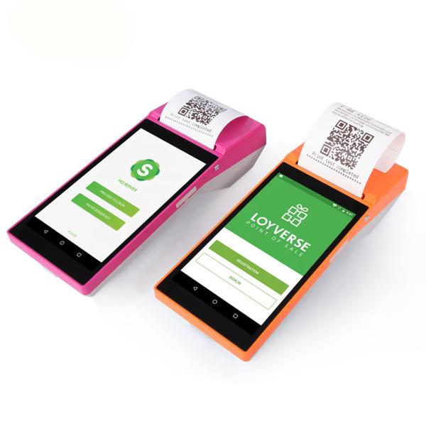 Quality Barway Android Pos Barcode Scanner Mobile Handheld Device 3G/4G Terminal With for sale