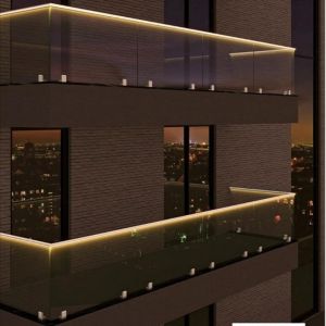 Quality Australia Standard Home Aluminium Glass Handrail Fencing China Windproof for sale