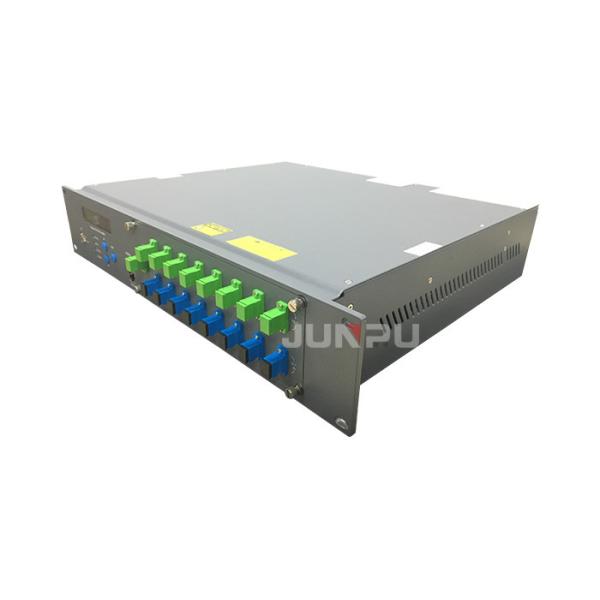 Quality Network FTTH Wdm Edfa Combiner , 8 Ports Catv Amplifier 19dbm With SNMP for sale