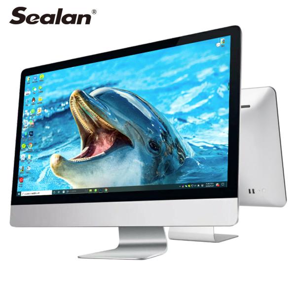 Quality WIN10 HM310 Motherboard 23.6 Inch FHD AIO Desktop Computer With Touch Screen for sale