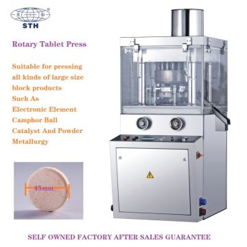 Quality Big Pressure Camphor Ball Electronic Element Tablet Making Machine Double Layer for sale