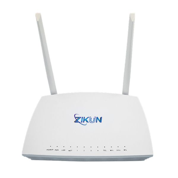 Quality ZC-520T GPON ONU FTTx CATV ONT With 1GE 3FE 1POTS WIFI 1CATV WDM AGC for sale