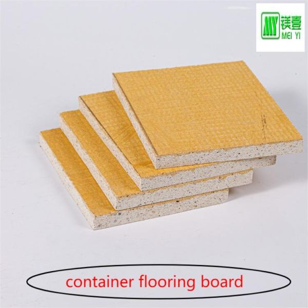 Quality 15-24mm Fireproof MgO Cement Board for Container Flooring for sale