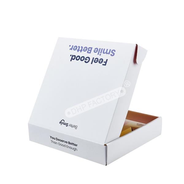 Quality Custom Sized Cardboard Boxes Beauty Product Shipping Boxes With Paper Tray for sale