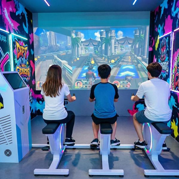 Quality 2026 Model Interactive Projection Cycling with Dynamic Resistance and AR Games for sale