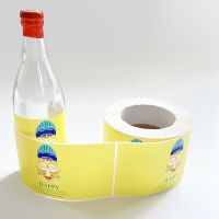 Quality Custom Printed Logo Stickers for Packaging Label Waterproof Bottle Skincare for sale