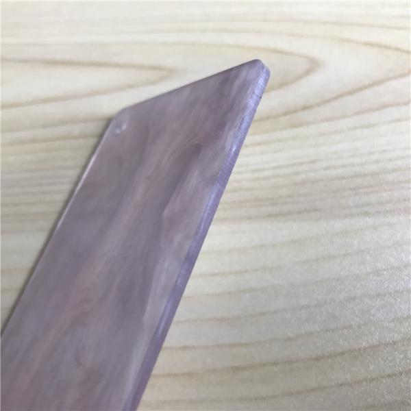 Quality Custom Thin Cast Pearl Acrylic Sheets 3mm 1.2g/Cm3 With Patterns for sale