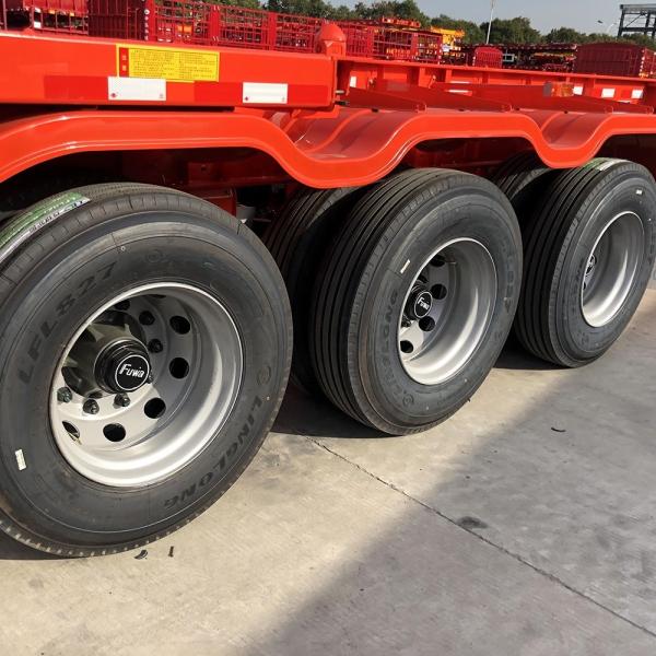 Quality 2/3 Axles 40 ft 20 ft Container Chassis Skeleton Semi-Trailer with 40T Max for sale