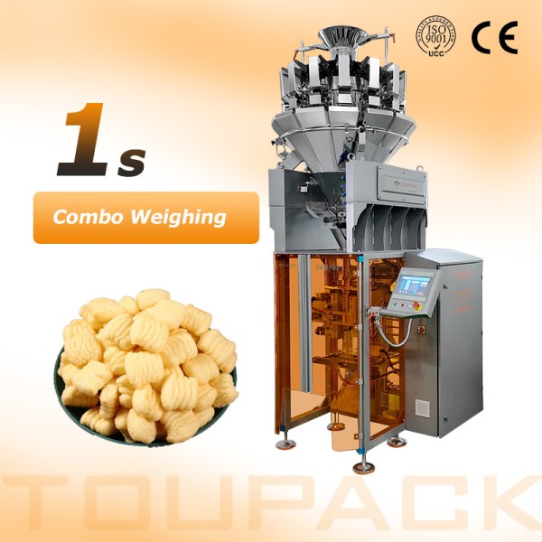 Quality High Speed Automatic Vertical Packing Machine for Snacks Nuts Granules Food for sale
