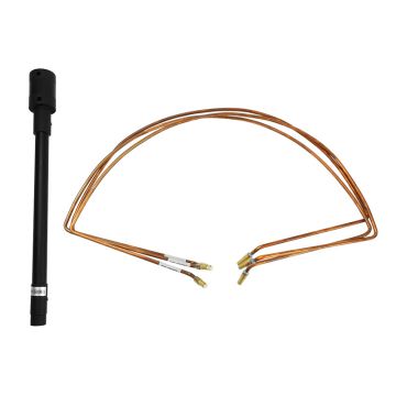 Quality 300-400MHz Fiberglass Four-Leaf Clover Antenna UAV 300W with 360° Working Range for sale