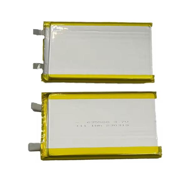 Quality Li Ion Polymer Battery 3.7 V 3000mah Wire Connector PCM NTC 635588 3.7V 11.1Wh for sale