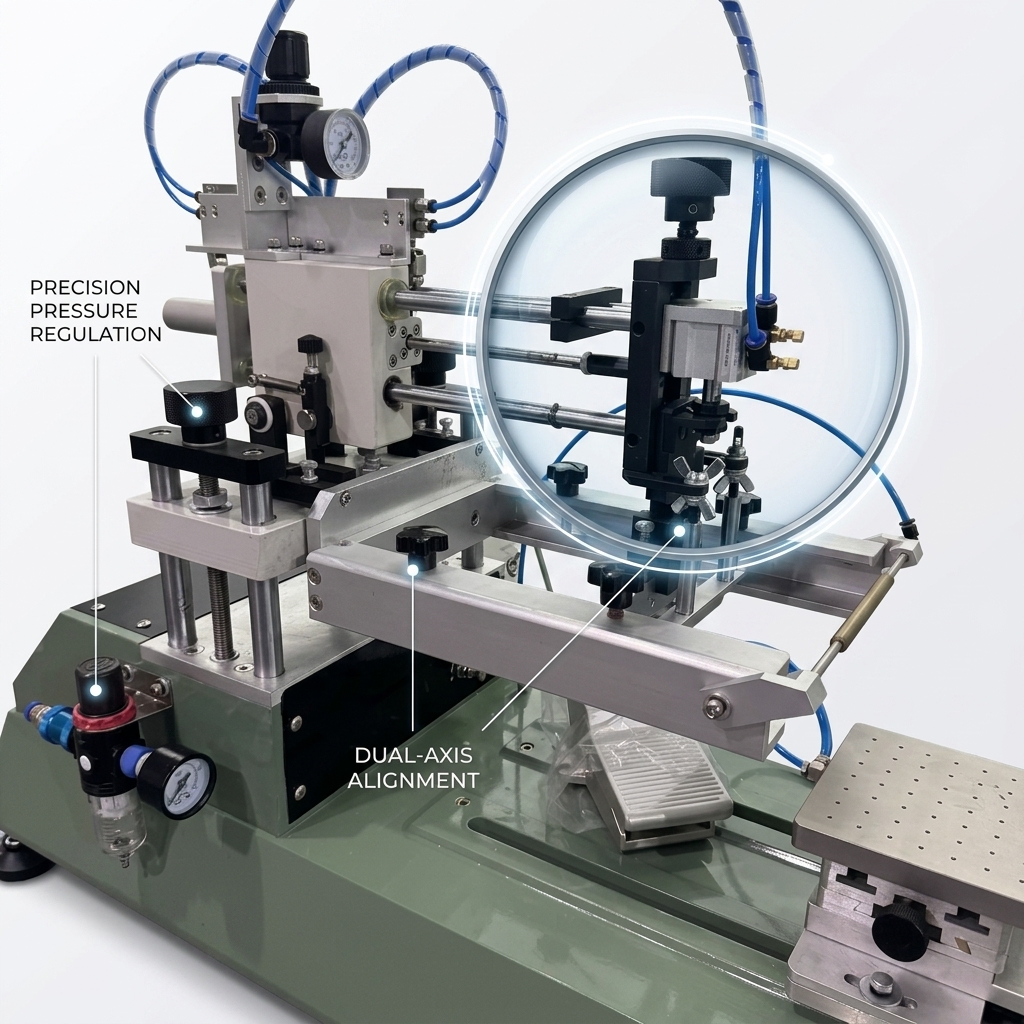 Quality Desktop pneumatic semi-automatic screen printing machine for sale