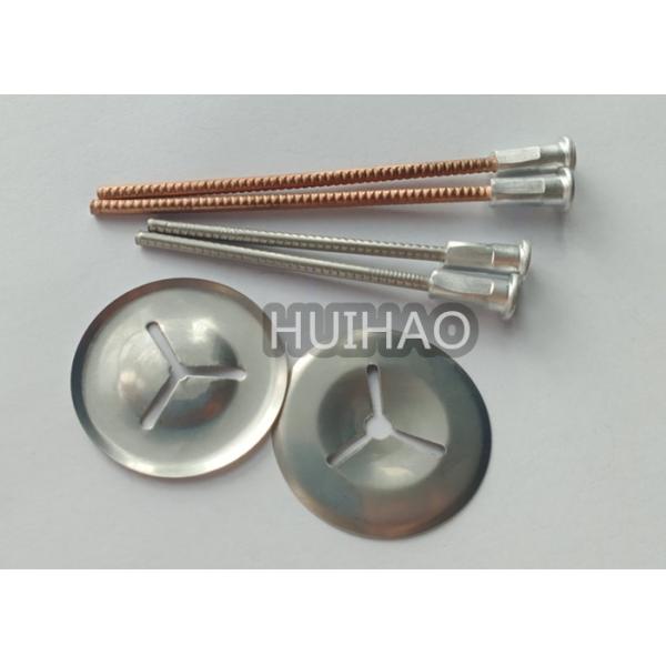 Quality 3mm Capacitor Discharge Bi Metallic Insulation Pin With Shaft for sale