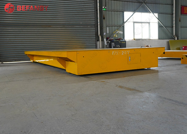 Quality Metal Industry Cast Steel Wheel Battery Transfer Carts On Rail for sale