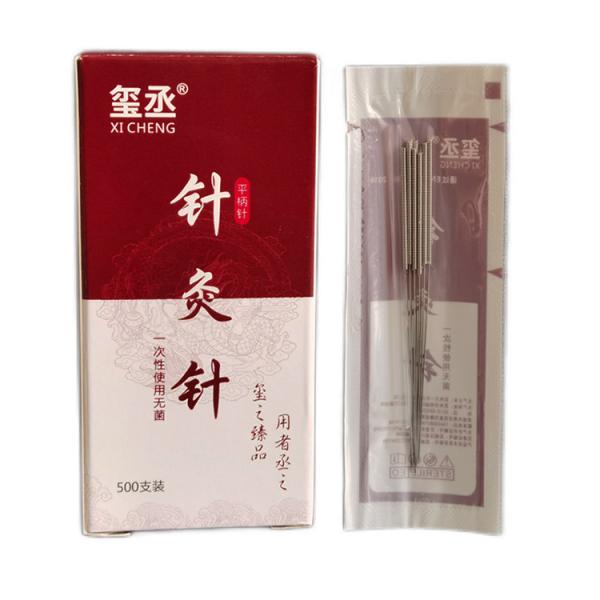 Quality 23 years experience 500pcs 25x25 Stainless Steel Sterile Disposable Acupuncture for sale
