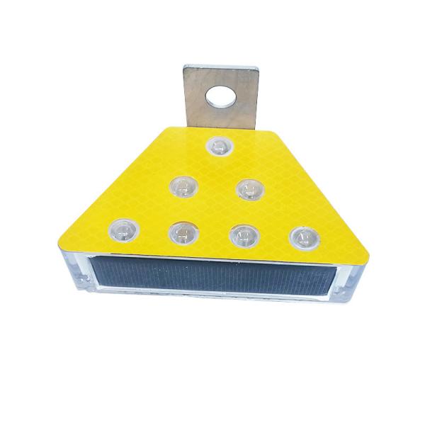 Quality Trapezoid Durable 1.2V 600MAH Solar Road Reflectors , Guard Rail Reflectors for sale