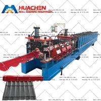 Quality 400mm 45# Steel Ridge Cap Roll Forming Machine Roof Tile Roll Forming Machine for sale