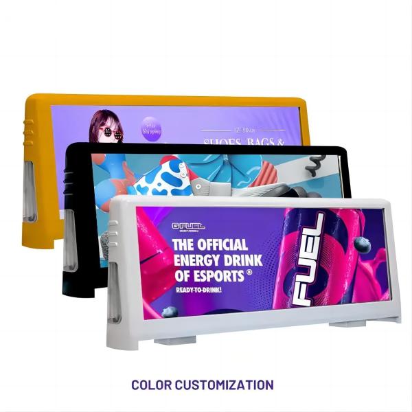 Quality Creative Taxi Roof LED Display Screen For Advertising Media Billboard for sale