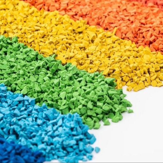 Quality EN Standard EPDM Rubber Granule Eco Friendly For Playground for sale