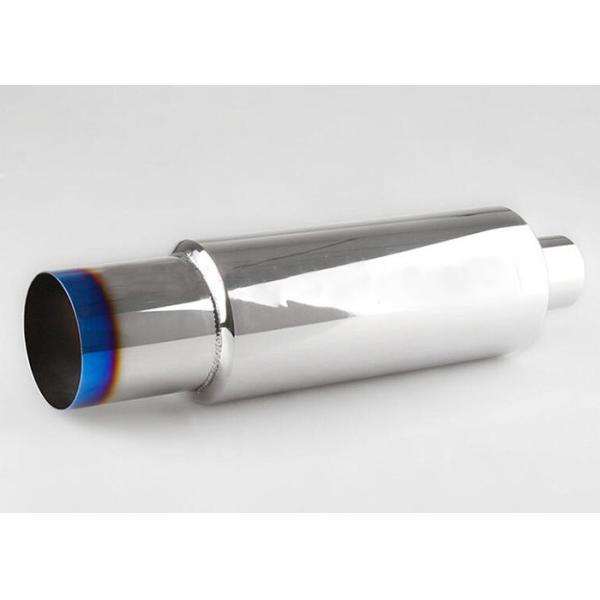 Quality Polished 63mm 409 Stainless Steel Exhaust Muffler for sale