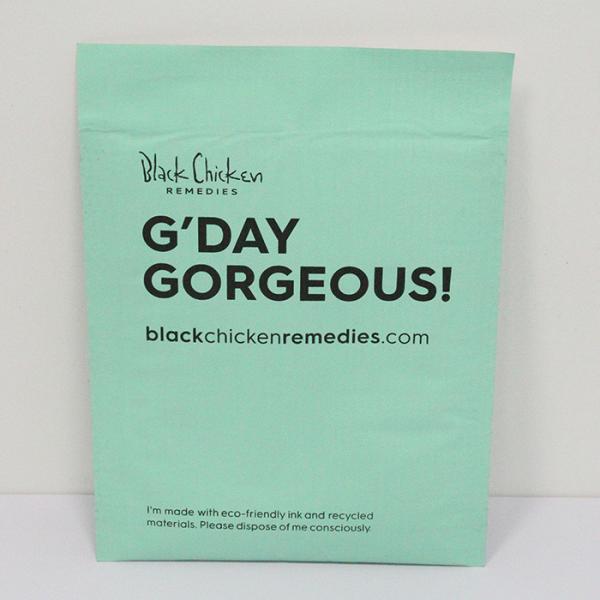Quality Green / Transparent Recyclable Paper Mailers 20x30cm Plant Based Paper Packaging Envelopes for sale