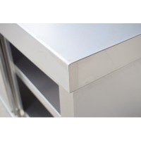 Quality NSF Certified Heavy Duty Stainless Steel Table With Undershelf And Galvanized for sale