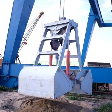 Quality 2 Rope Remote Control Small Clamshell Bucket for sale