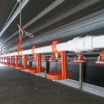 Quality Automatic Nipple Drinker Poultry Drinking Line 0.2MPa-0.6MPa for sale