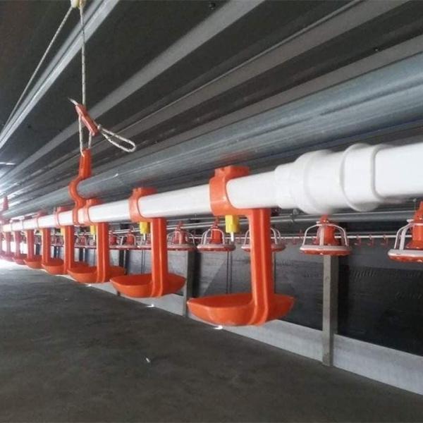 Quality Automatic Nipple Drinker Poultry Drinking Line 0.2MPa-0.6MPa for sale
