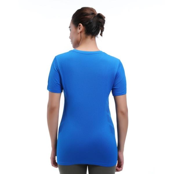 Quality Mesh Panel Compression Top Loose Fit Quick Dry For High Intensity Workouts for sale