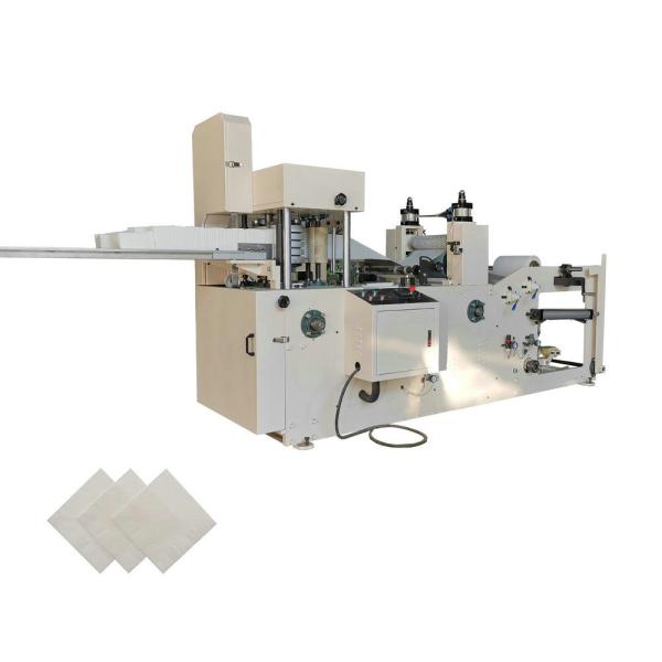 Quality Automatic Table Napkin Tissue Paper Manufacturing Machine Customized Color Print for sale