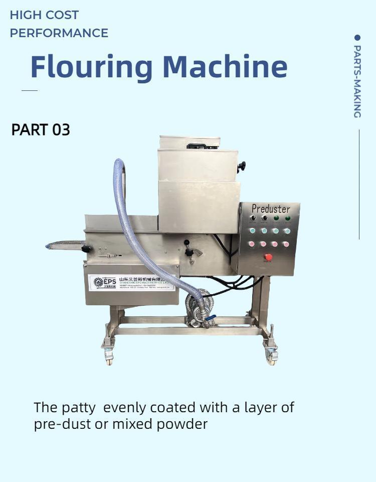 Automatic Battering &amp; Breading Machine Food Processing Line