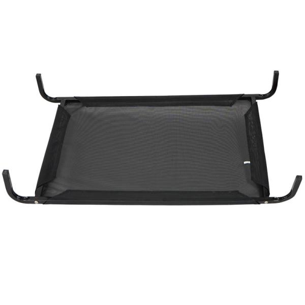 Quality 80cm SGS Elevated Dog Cot Bed 600D PVC Summer With Canopy for sale