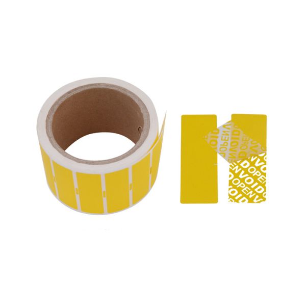 Quality VOID OPEN Security Label High Residue Tamper Proof Security Evidence Label Sticker for sale