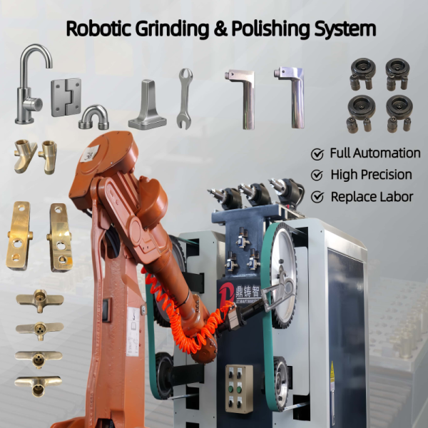 Quality High Precision Multi Axis Control Polishing Machine for Mirror Shiny Metal for sale