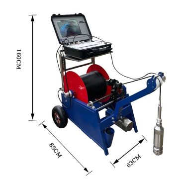 Quality 12 Inch Underground Camera With 360 Degree Rotary Borehole Inspection Camera for sale